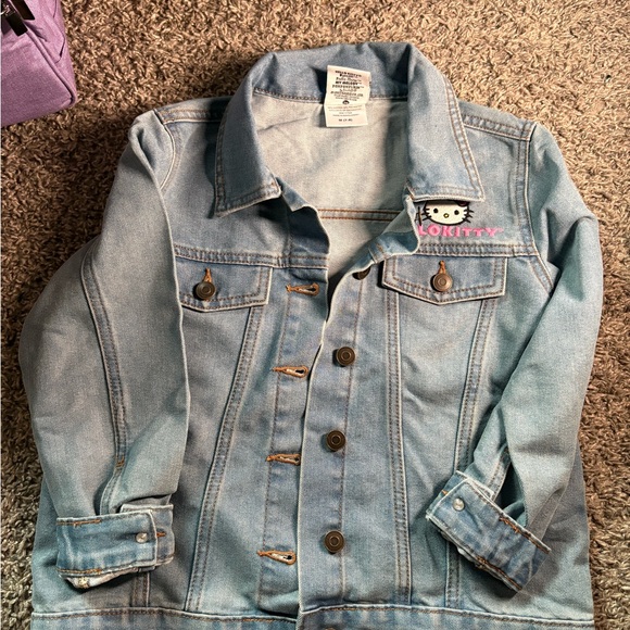 Hello Kitty | Jackets & Coats | Hello Kitty Denim Jacket | Poshmark
